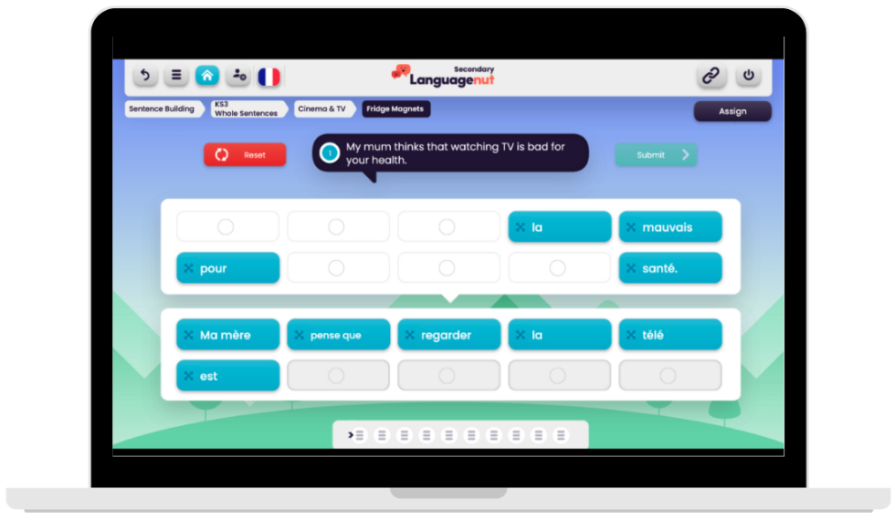 Languagenut Secondary | Digital Language Learning Resources