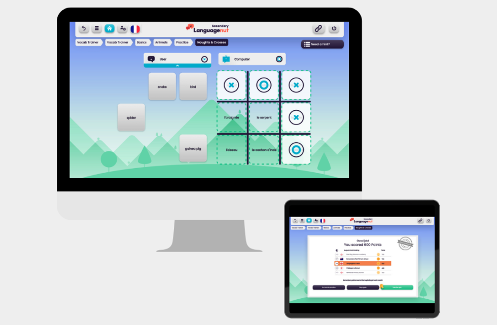 Languagenut Secondary | Digital Language Learning Resources