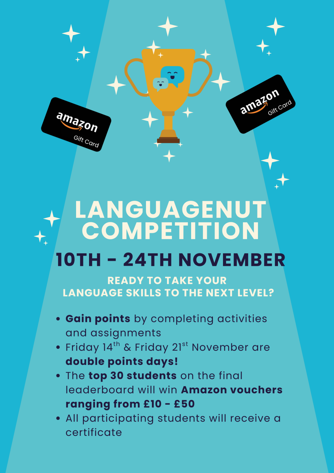 Languagenut Competition November 2025 - Languagenut America