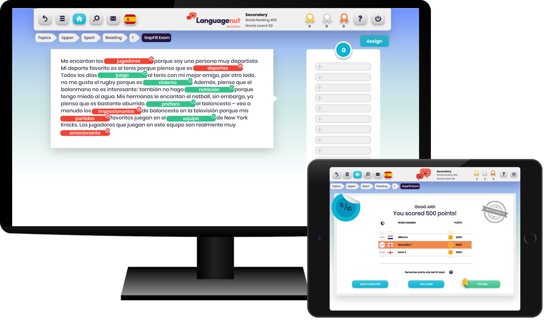 Languagenut Secondary | Language Resources for Secondary Schools