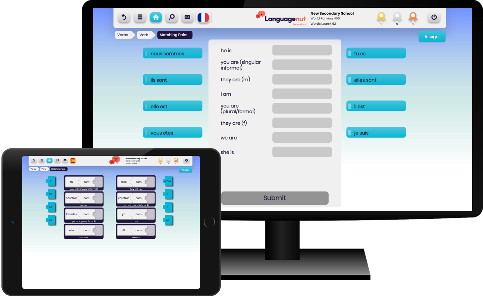 Languagenut Secondary | Language Resources for Secondary Schools