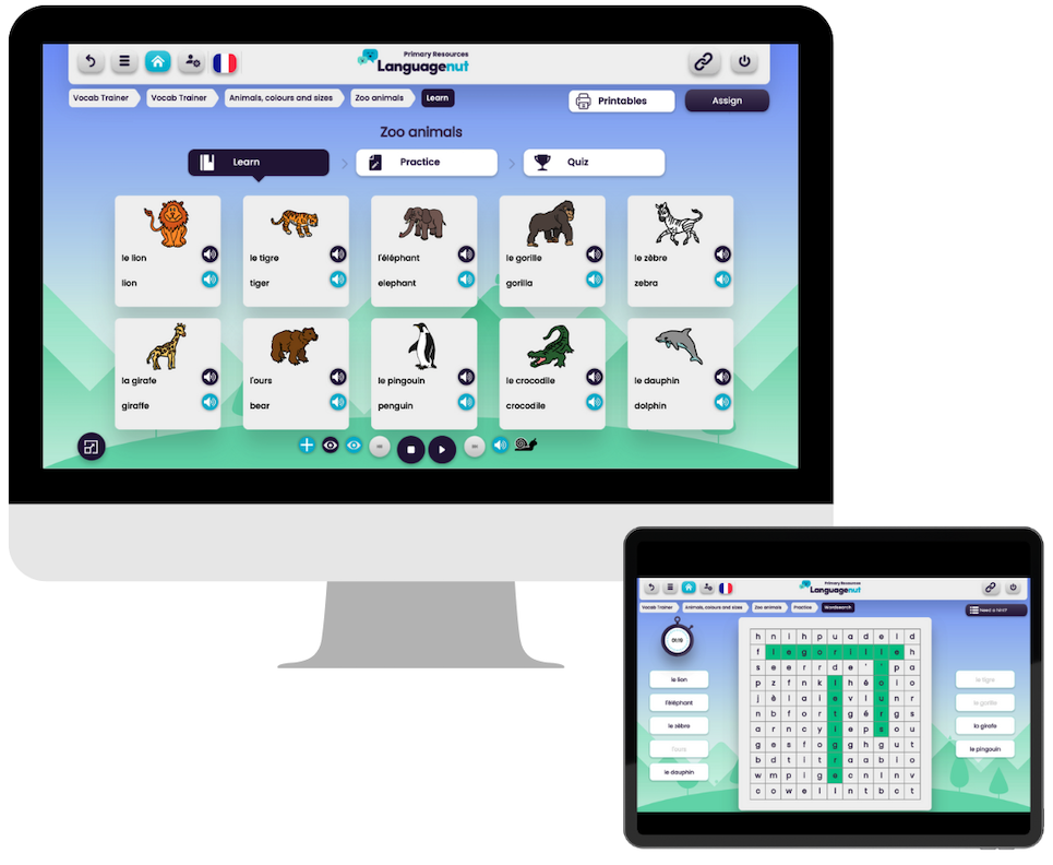 Languagenut Primary | Primary Language Learning
