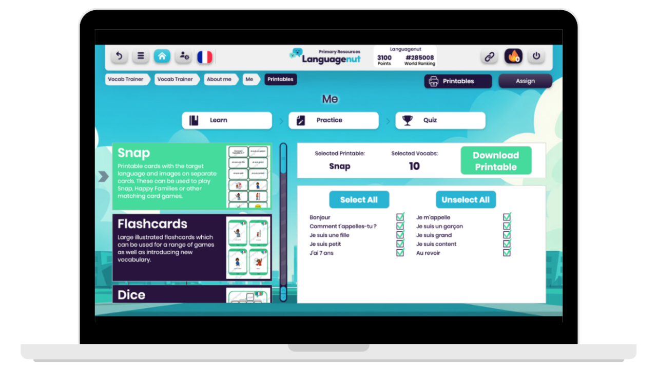 Languagenut Primary | Primary Language Learning