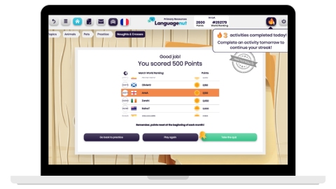 Languagenut Primary | Primary Language Learning